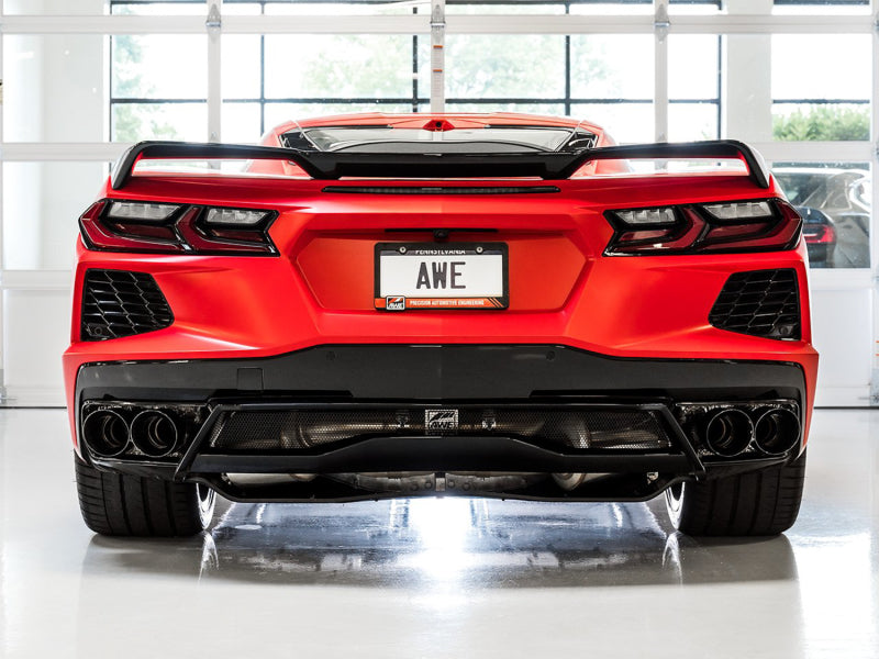 AWE Tuning 2020 Chevrolet Corvette (C8) Track Edition Exhaust - Quad D ...