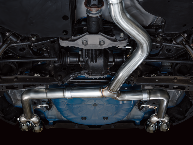 AWE Tuning 2022+ VB Subaru WRX Track Edition Exhaust - Chrome Silver T ...