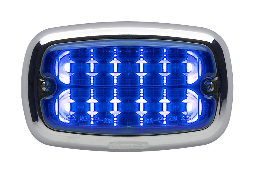 Whelen M4 Chrome Flange — YP Signal Corp