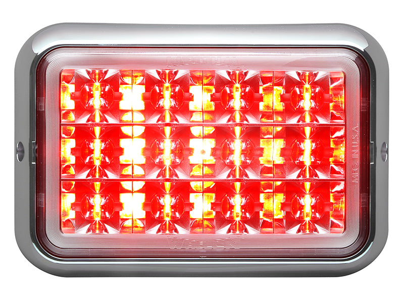 Whelen C6 SurfaceMax Chrome Flange — YP Signal Corp