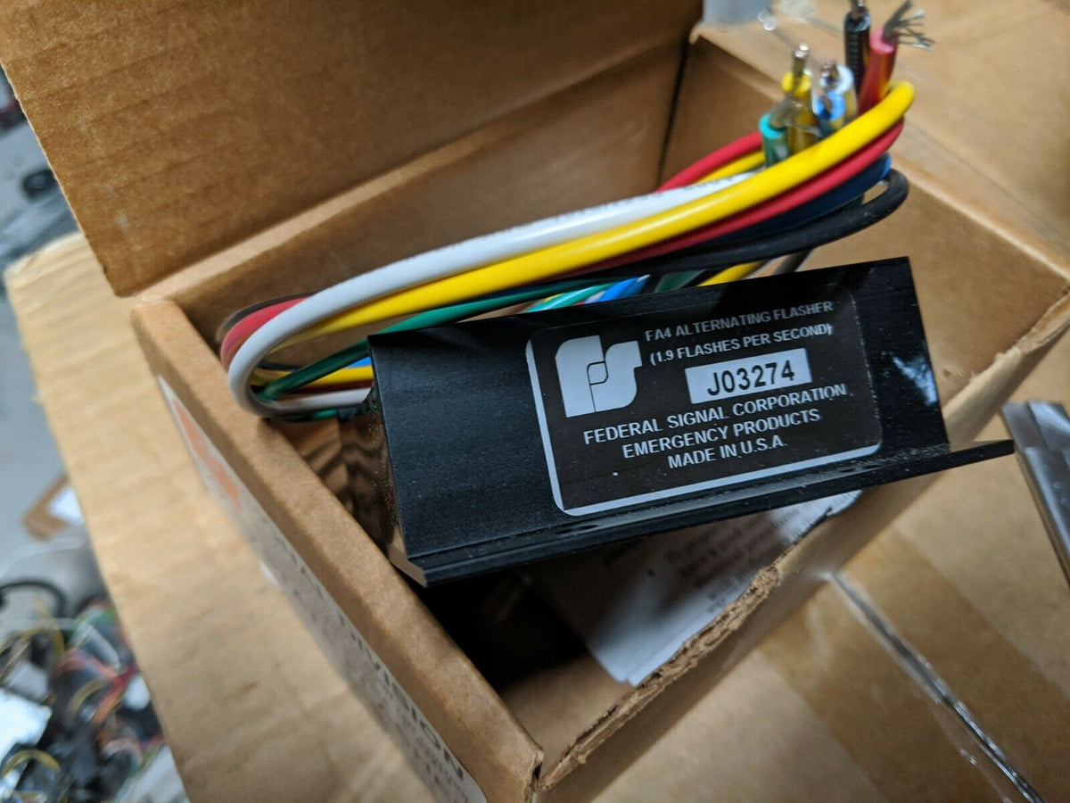 Federal Signal Solid State Headlight Flasher FA4 – YP Signal Corp