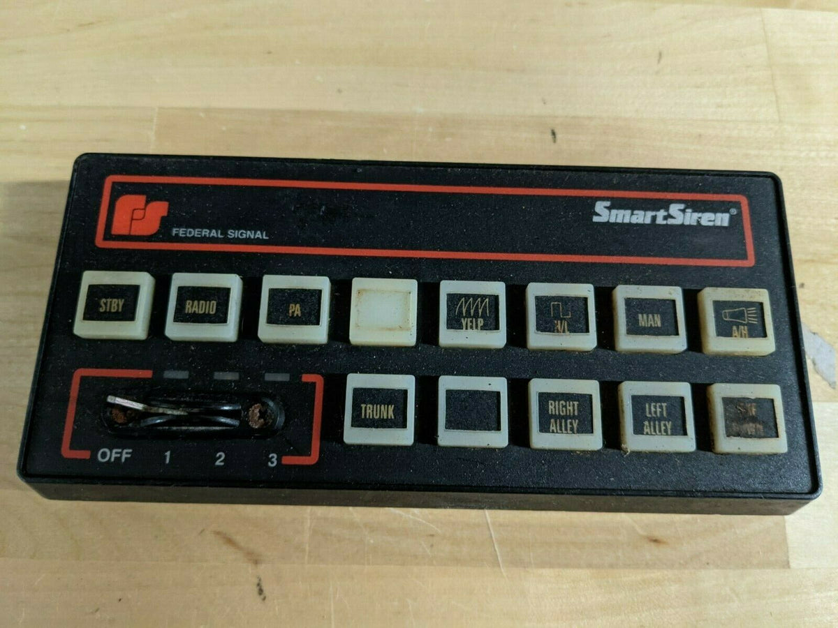 Federal Signal SS2000 Smart Controller Keypad – YP Signal Corp