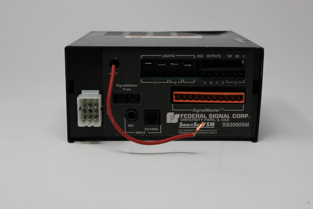 Federal Signal SS2000-SM Smart Siren and Light Controller - TECH SPECI ...