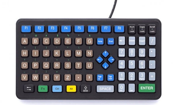 Havis Compact USB Keyboard with Oversized Keys – YP Signal Corp