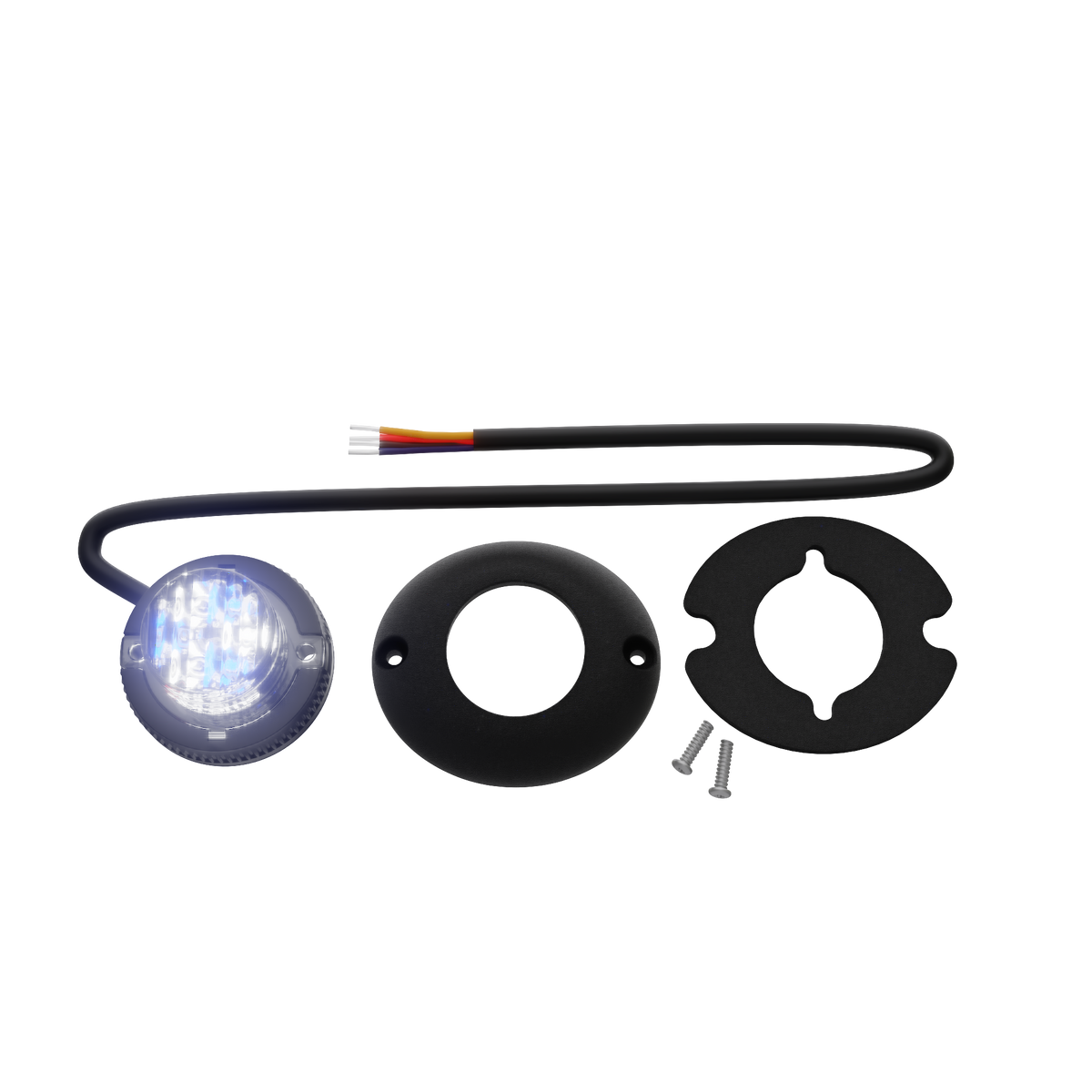 Abrams Impact 6 LED Hideaway Surface Mount Light - Blue/White – YP ...