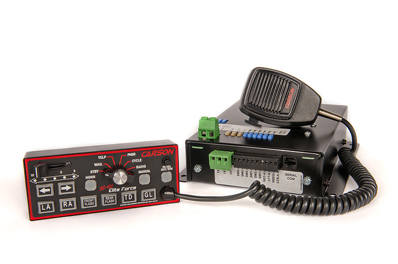 Carson SC-411-RS Elite Force Siren – YP Signal Corp