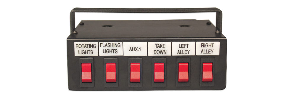 Soundoff Signal 600 Series Switch w/ 6 Functions 6 Rocker Switches, in ...