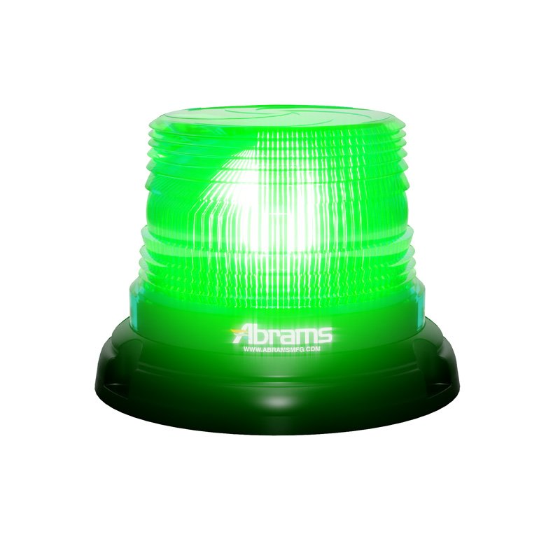 Abrams StarEye 4" Dome 12 LED Permanent Mount Beacon - Green – YP ...